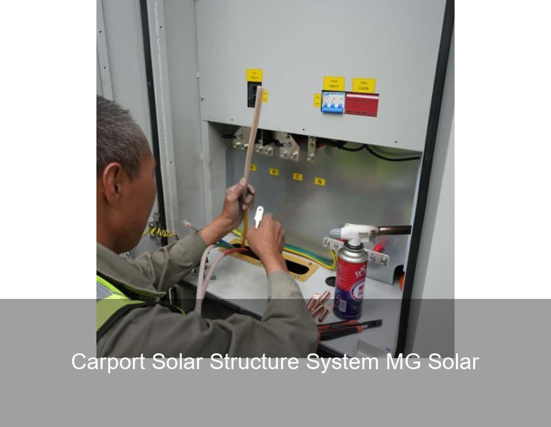 Carport Solar Structure System MG Solar - Huijue Solar Carports and ...